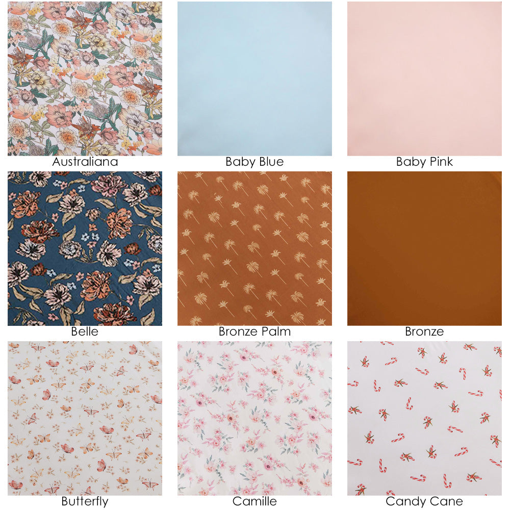 2 Pack Fitted Cot Sheets | Snuggle Hunny