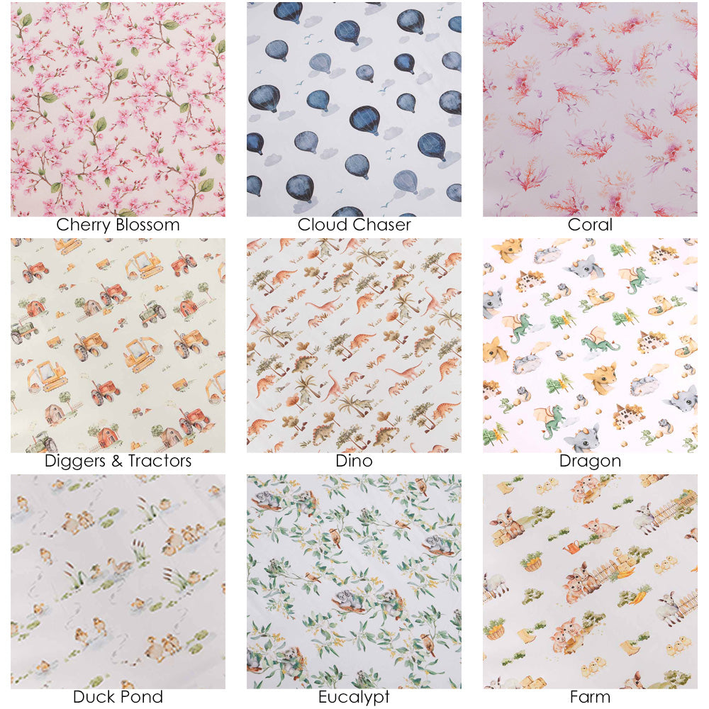 2 Pack Fitted Cot Sheets | Snuggle Hunny