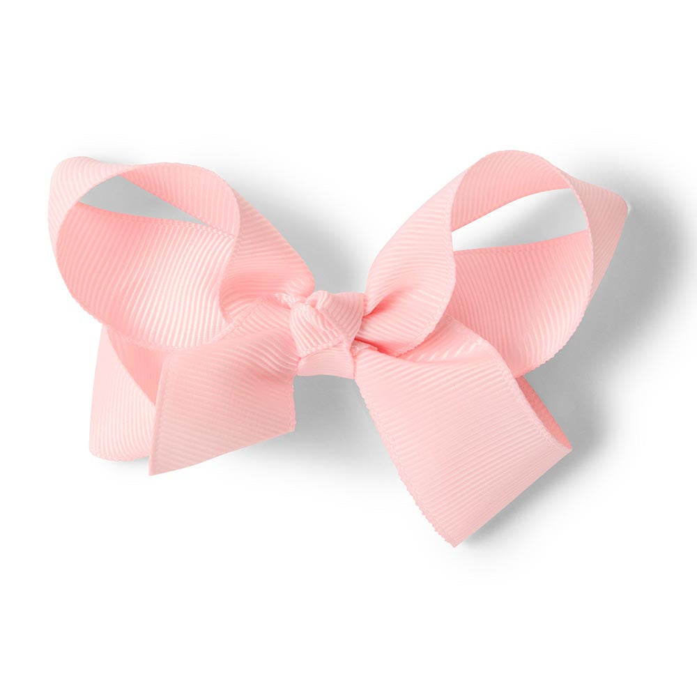 Baby Pink Bow Hair Clip | Snuggle Hunny