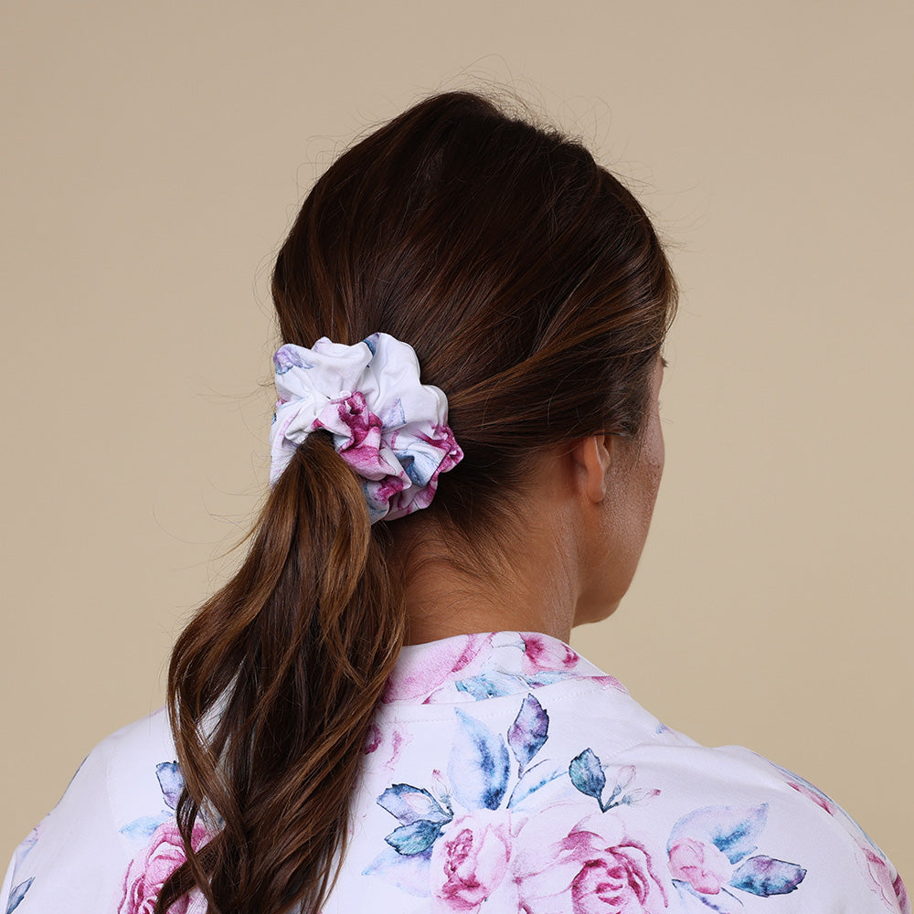 Lilac Skies Organic Scrunchie | Snuggle Hunny
