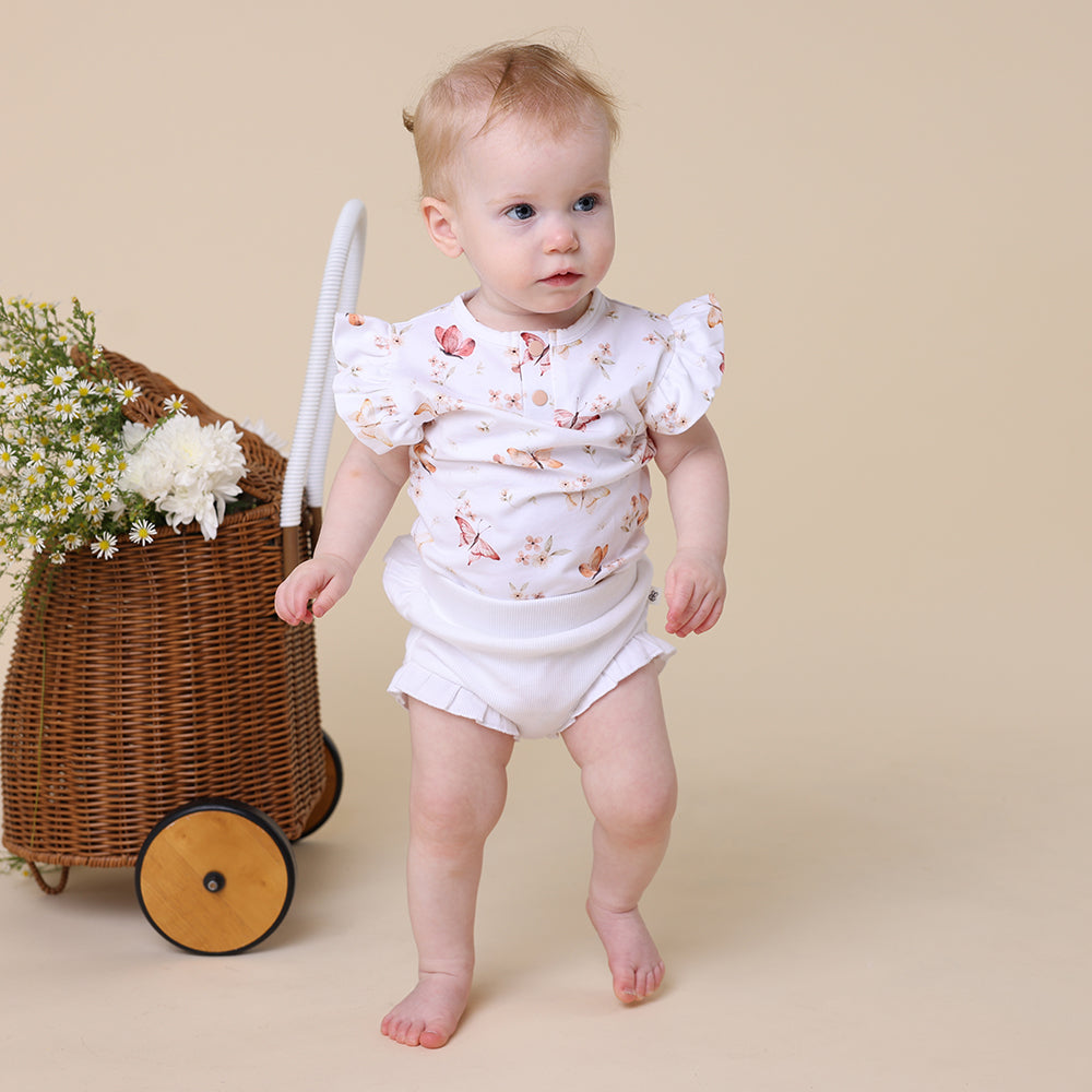 High Waist Bloomers - Milk | Snuggle Hunny