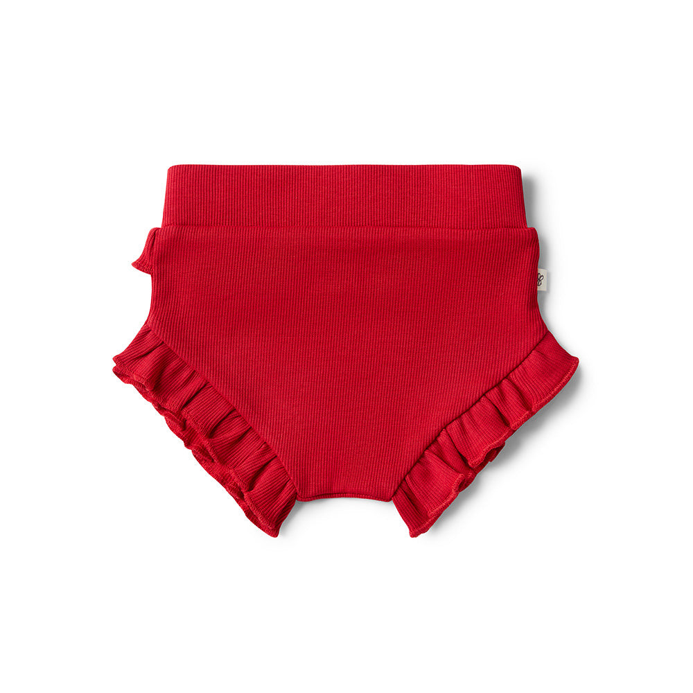 High Waist Bloomers - Red | Snuggle Hunny