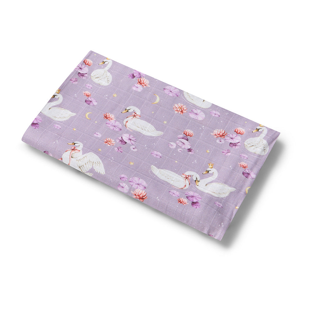 Swan Lake Organic Muslin Wrap | Snuggle Hunny