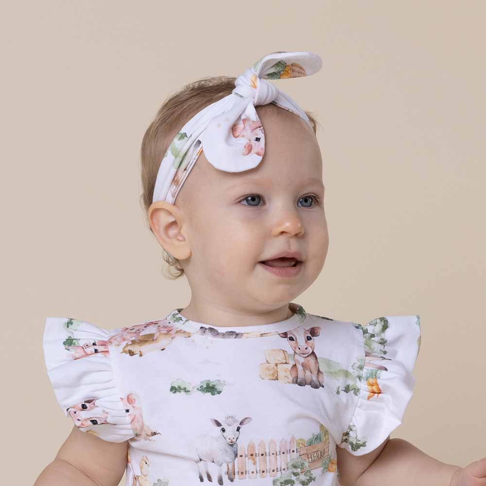 Farm Organic Baby & Toddler Topknot | Snuggle Hunny