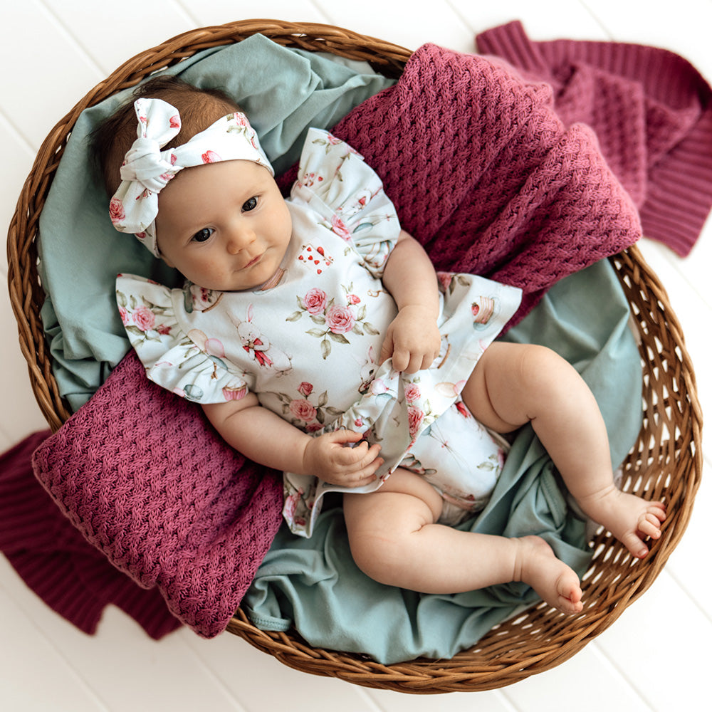 White Rabbit Organic Baby & Toddler Dress | Snuggle Hunny